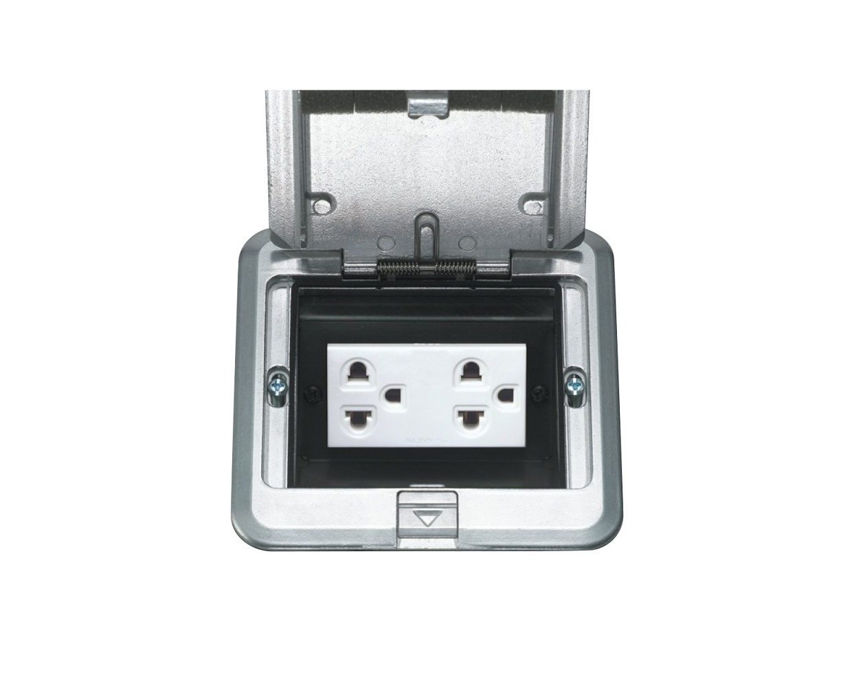 Ổ cắm điện đôi 3 chấu âm sàn Panasonic DUF1200LTK-1