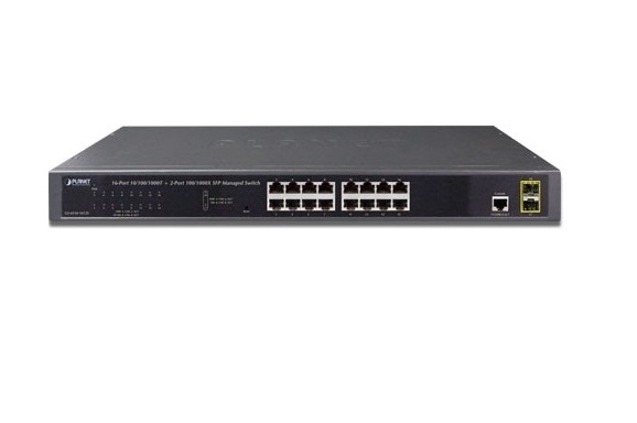 PLANET GS-4210-24T2S Switch 24 port 10/100/1000Mbps + 2 port SFP